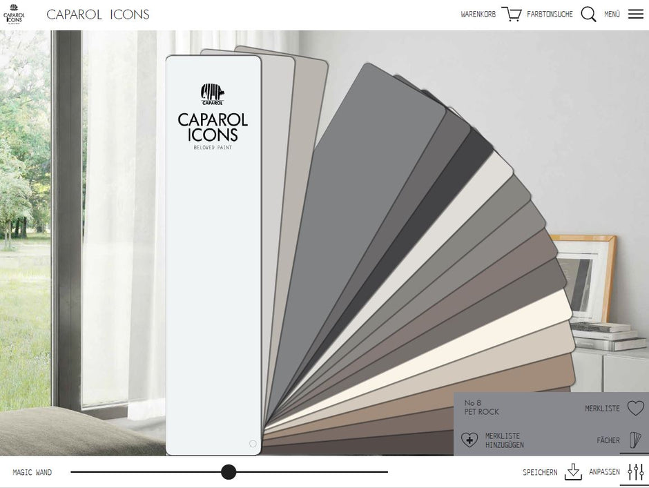 Color Visualizer – CAPAROL ICONS